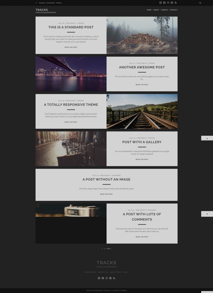 Tracks - Draft Plate